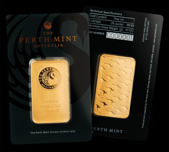 What are Perth Mint Gold Bars?